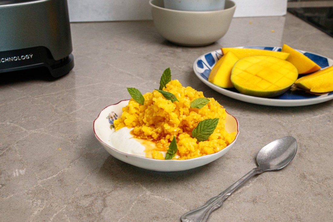 יוגורט עם פרי קפוא - פודי - Foody